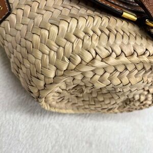 Bags | Chloe Marcie Raffia Rattan Shoulder Crossbody Bag Small Size ...